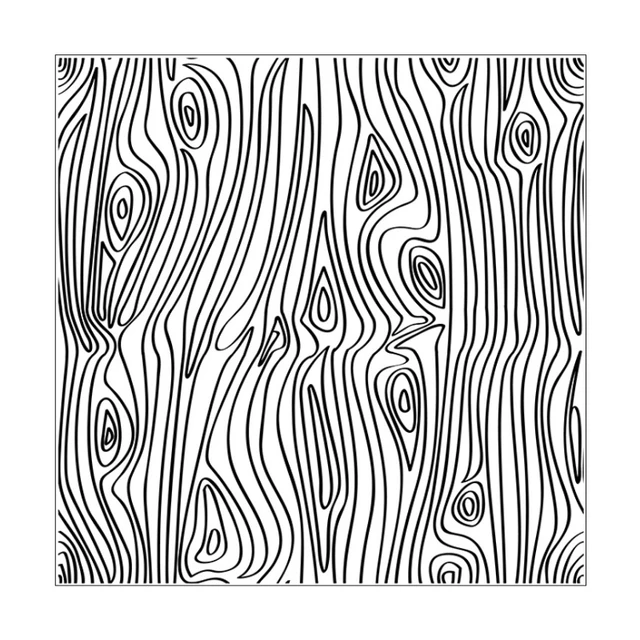 Tree Bark Drawing Pattern