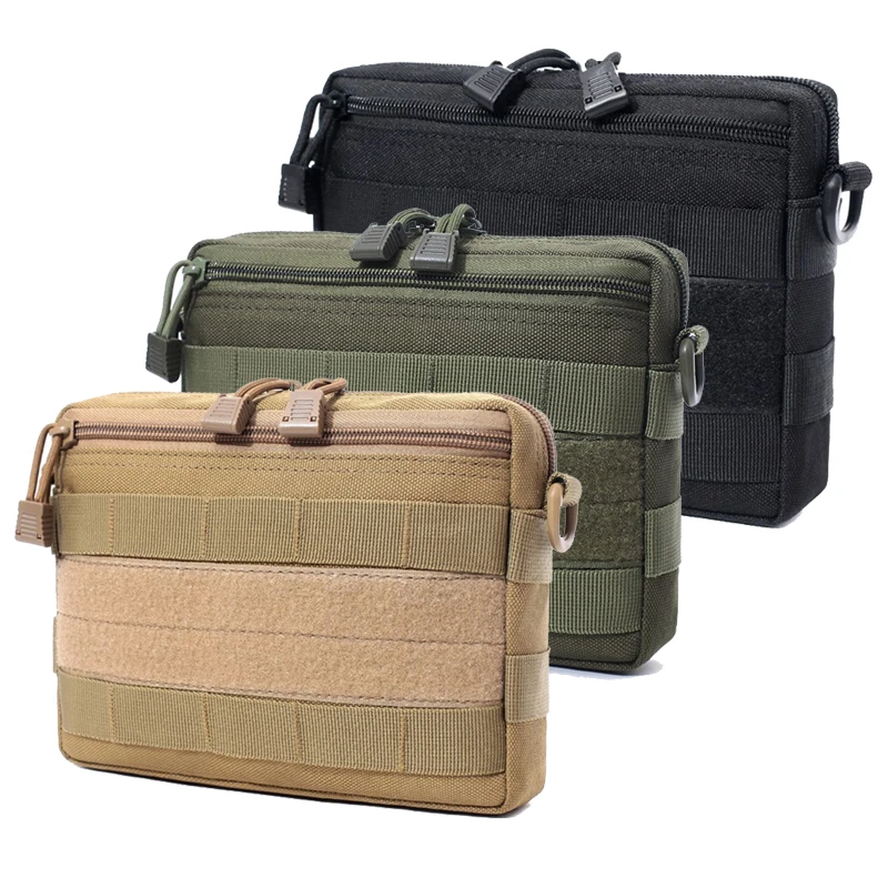 1000D Nylon Hunting Admin Pouch Molle Tactical Bag Waist Belt Fanny ...