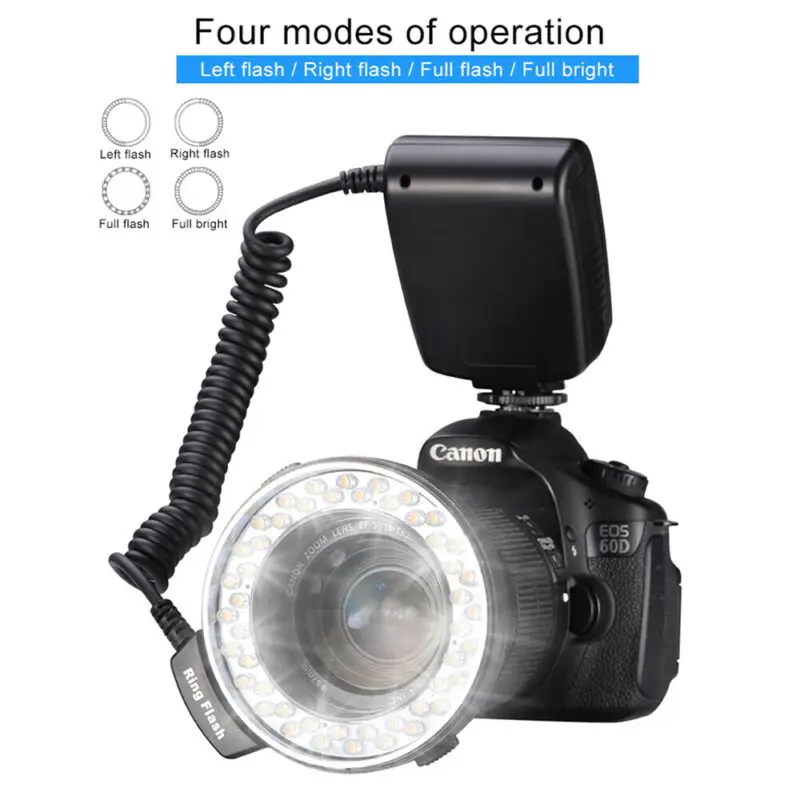 Anillo-de-luces-Led-para-c-mara-Canon-Nikon-Samsung-Fujifilm-Olympus ...