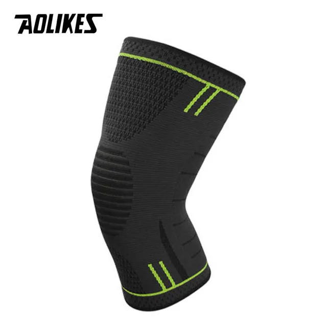 AOLIKES 1PCS Gym Knee Pads Sports Fitness Kneepad Elastic Knee Brace ...
