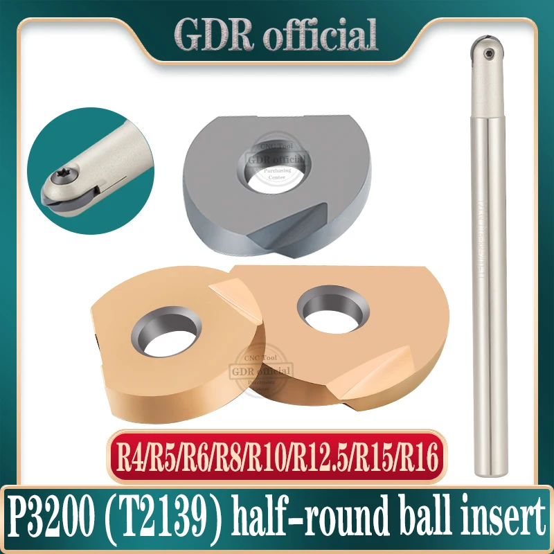 Alta-Qualidade-Fresagem-Insere-L-mina-P3200-para-T2139-Head-Insert-D8 ...