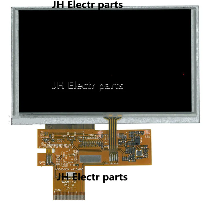 HSD050IDW1 A20 HSD050IDW1 A20 800*480 100% 테스트 5 인치 LCD 디스플레이 화면 패널 ...