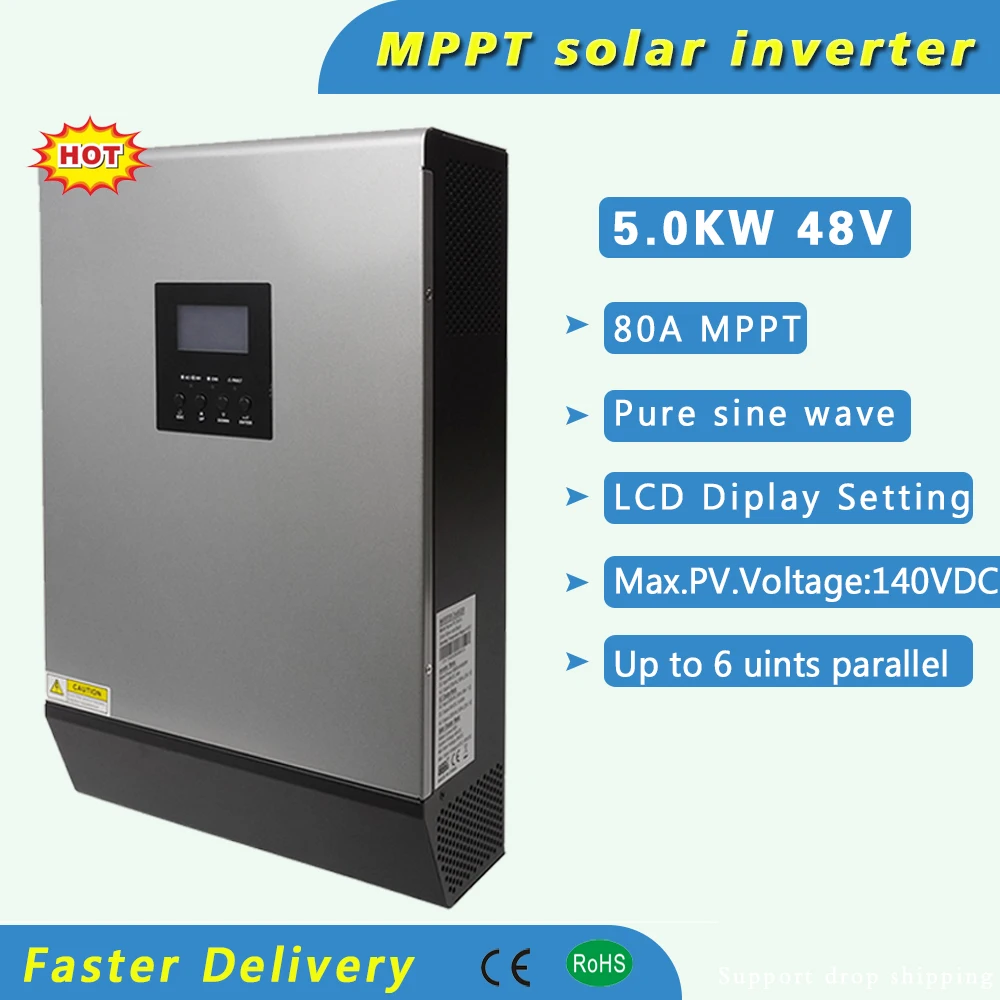 5KVA-5KW-48V-Pure-Sine-Wave-Off-Grid-Hybrid-Solar-Inverter-with-80A ...