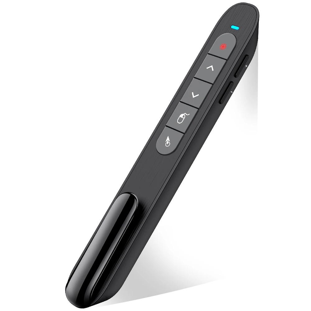 Rechargeable-Wireless-Presenter-with-Air-Mouse-For-PPT-Presentation-Red ...
