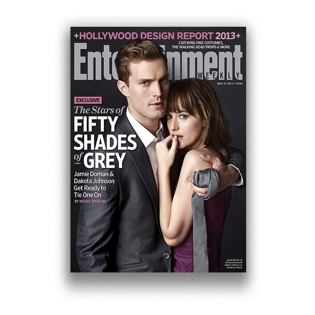 Fifty Shades Of Grey Movie Poster Dakota Johnson