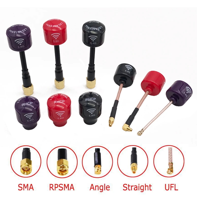 5-8Ghz-Lollipop-3dBi-RHCP-Antenna-high-gain-FPV-5-8G-SMA-RP-SMA-MMCX ...