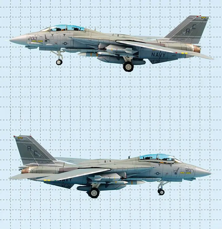 HOBBY MASTER F-14 TOMCAT 1/72 diecast plane model aircraft - buy at the ...