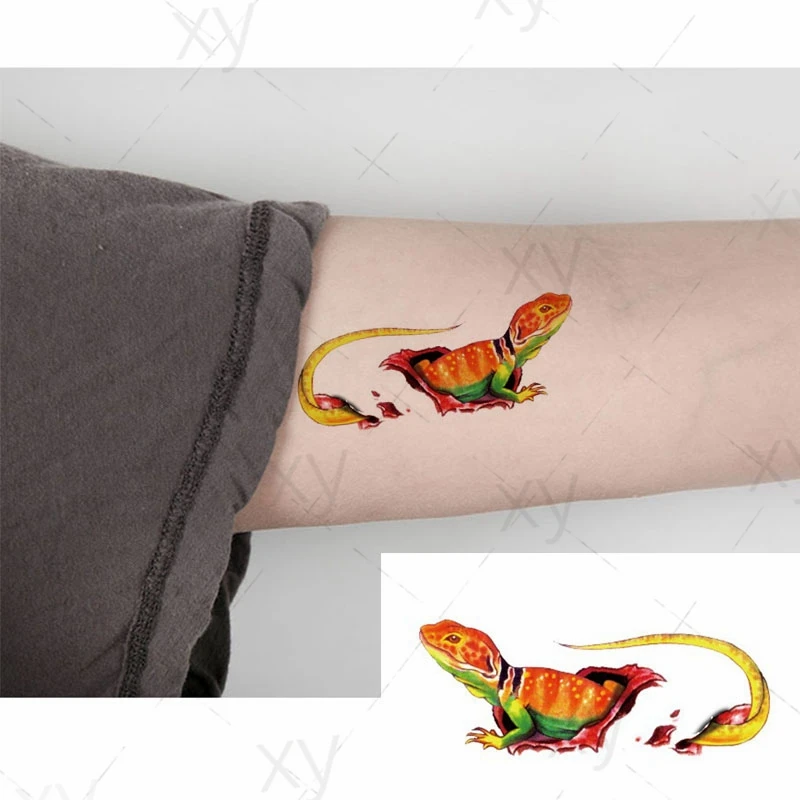 Lizard Tattoo Realistic