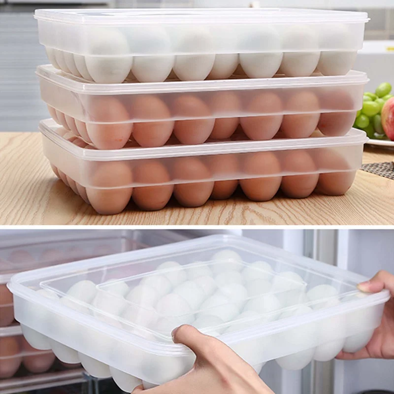 Egg-Storage-Box-holder-34-Grids-Large-Capacity-Hard-Egg-Case-Home ...