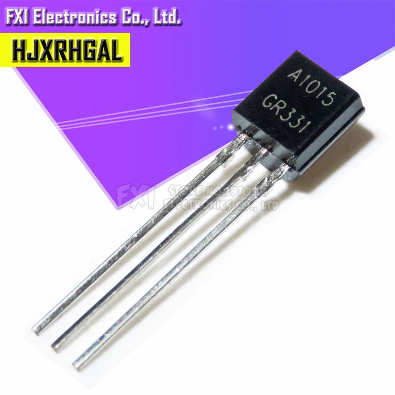 100PCS 2SA1015 TO92 A1015 TO 92 1015 0.15A 50V PNP 3 극관 트랜지스터, 새로운 원본 ...