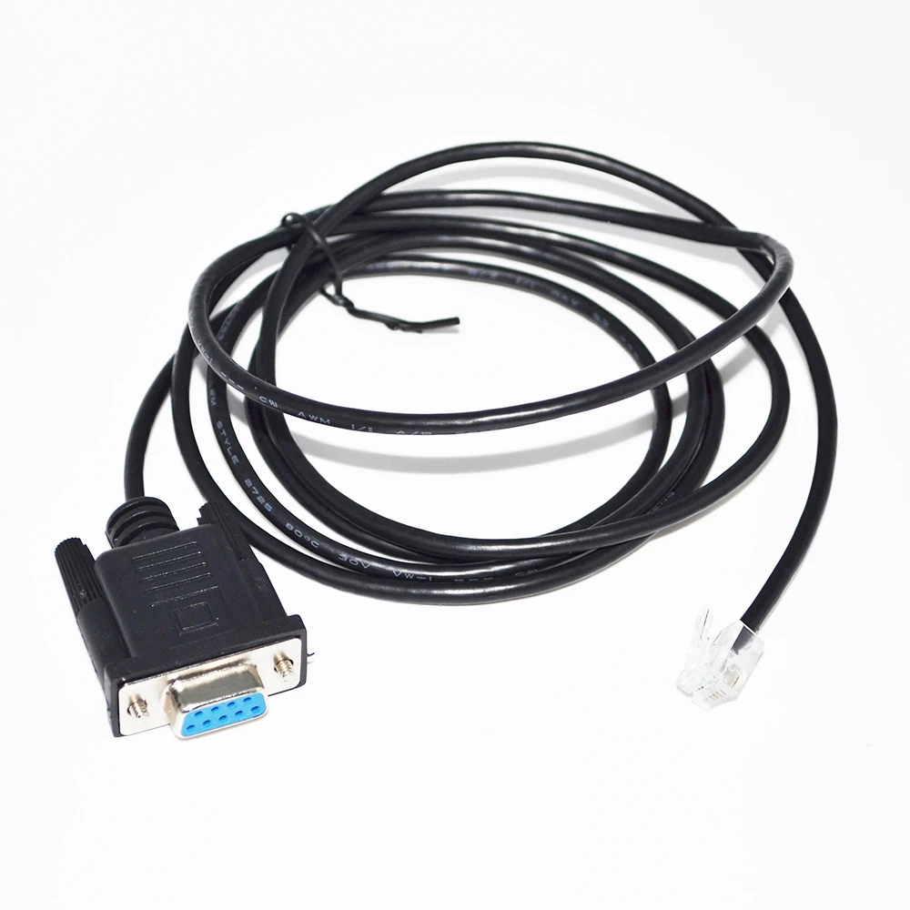 RS232 DB9 D-SUB 9PIN PARA RJ11 RJ12 6P4C ADAPTADOR CONSOLE CABO de ...
