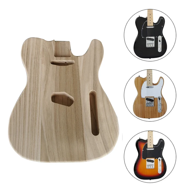 Guitar Body Unfinished Unfinished Stratocaster Guitar Body | Basswood ...