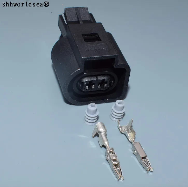 Shhworld sea 2 핀 1.5mm 자동차 방수 커넥터 ABS 속도 센서 플러그, VW Audi 6N0973702 6N0 ...