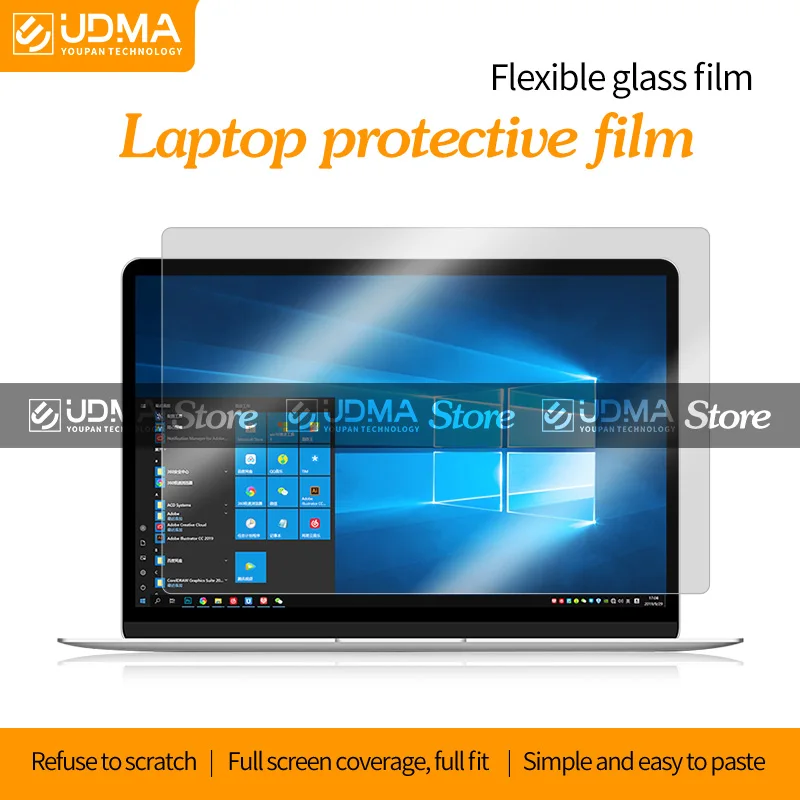 UDMA 16:9 HD Flexible Glass Film 12 13 14 15 17 inch Laptop Screen ...