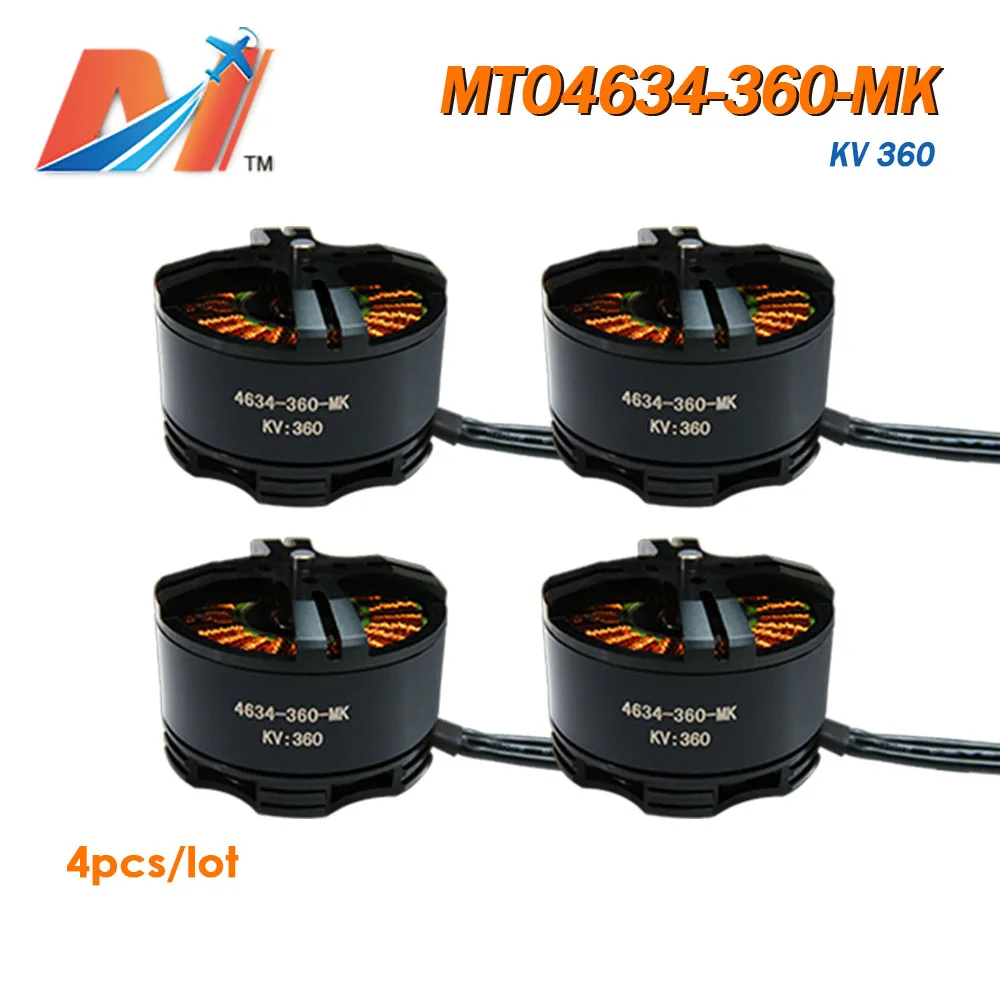 Maytech 4634 360kv Radio Control Motor For Drone Brushless With (4pcs ...