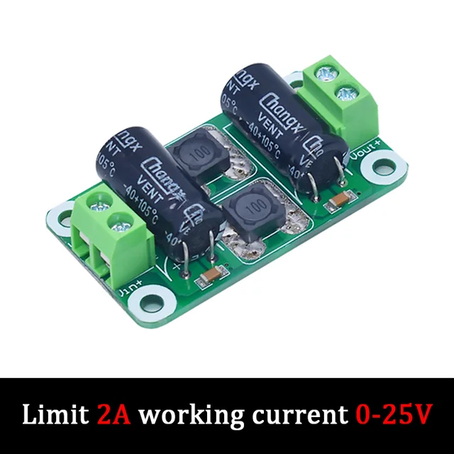 DC Power Filter Board 0-25V/0-50V 2A/3A/4A Class D Power Amplifier ...