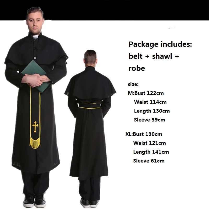 Jesus Christ Nun Dress Costume Cosplay - AllCosplay.com