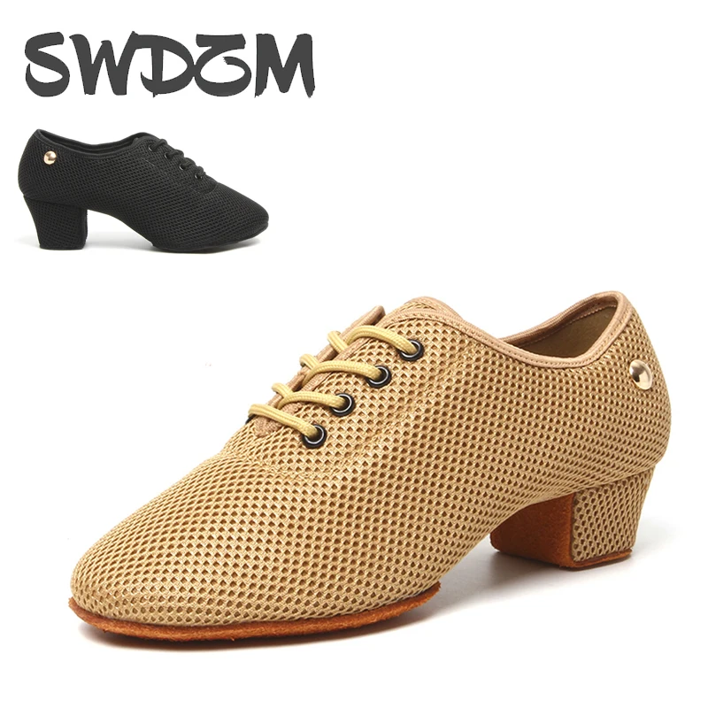 SWDZM-Women-s-Dance-Sneakers-Tango-Ballroom-Salsa-Dancing-Shoes-Latin ...