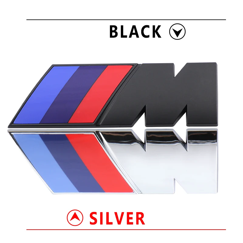 Модные автомобиль укладка 3D металлический м эмблемы Стикеры для Bmw x1 x3 x5 x6 z4 f10 f20 f30 ...