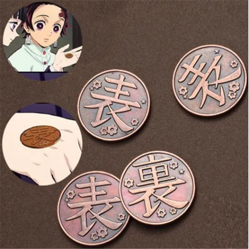 Anime Demon Slayer Coin Kimetsu No Yaiba Tsuyuri Kanao Kochou Shinobu ...