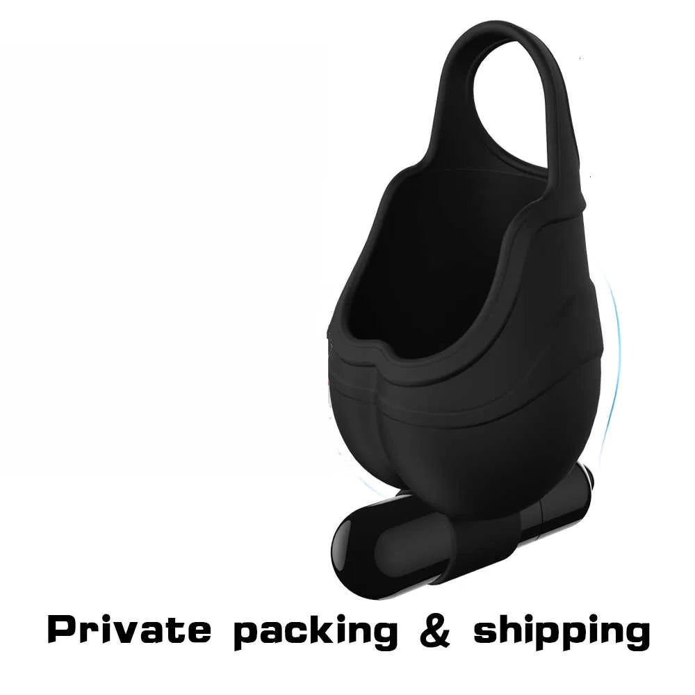 Testicle-Massager-Powerful-Vibrator-Testis-Scrotum-Stretcher-Ball-Bag ...