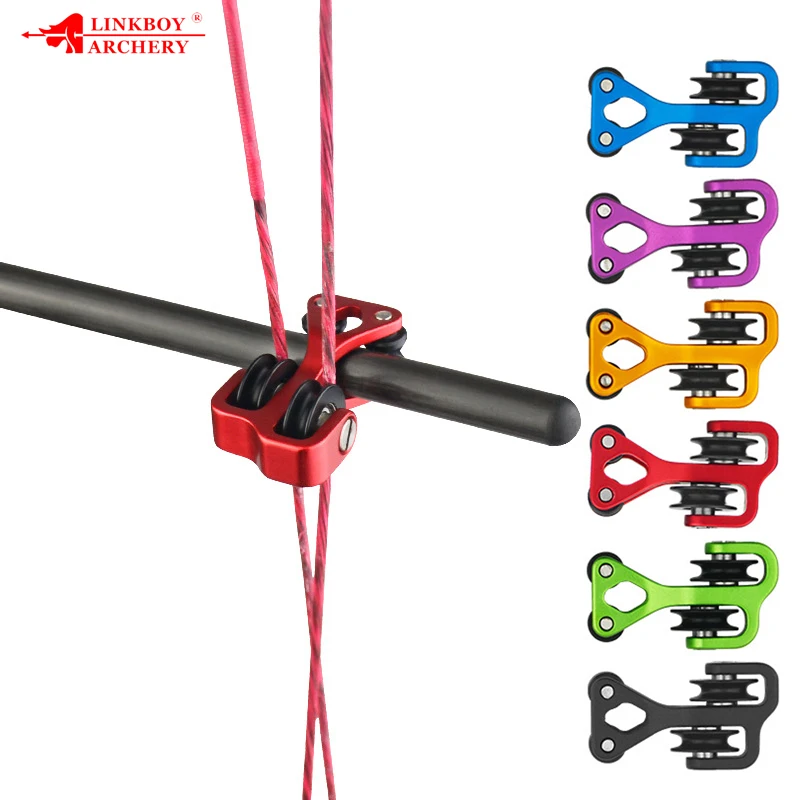 Linkboy-Archery-Compound-Bow-Kit-1-8-3-16-Cable-Slide-2m-D-Loop-Peep ...