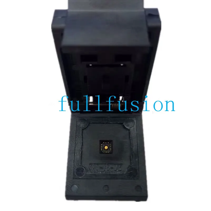 QFN16 IC Test And Burn in Socket 0.5mm Pitch IC Body Size 3x3mm ...