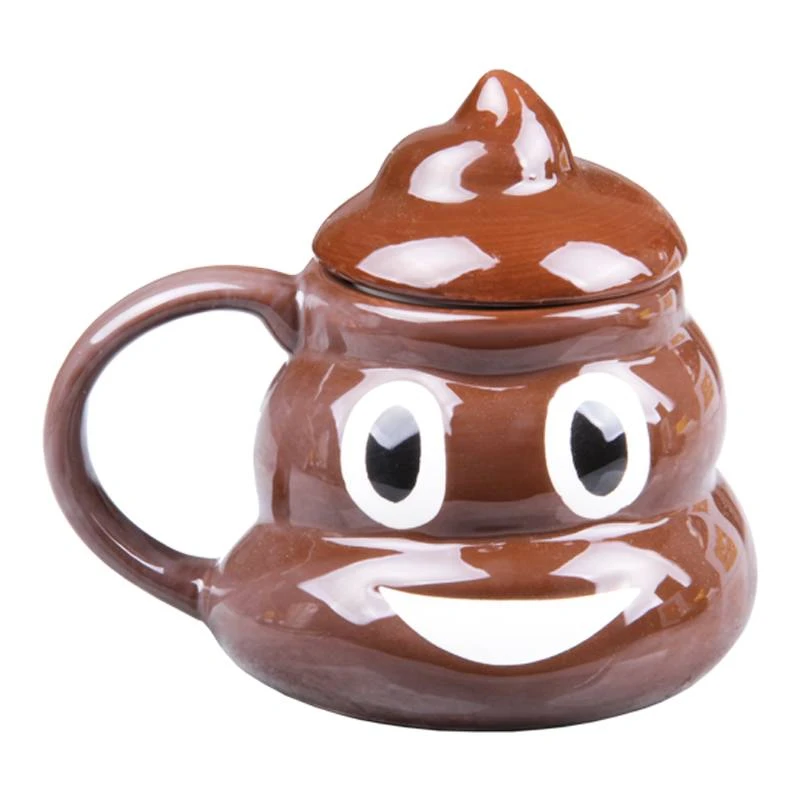 Weird Creative Poo Shaped Ceramics Mugs Coffee mug Milk Tea office Cups ...