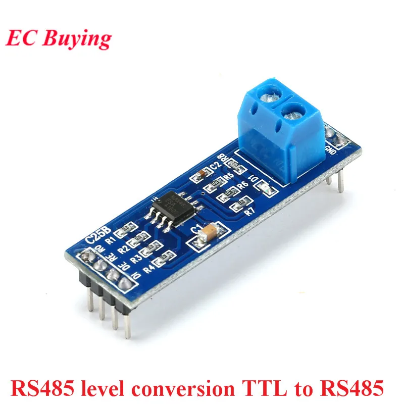 Módulo de conversión de nivel de módulo MAX485 TTL a RS485 485 a UART serial MAX485CSA RS-485 ...