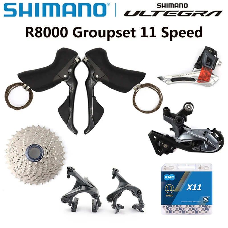 Shimano ULTEGRA R8000 Groepset 2x 11 Speed Derailleur 11S Road Bicycle Derailleurs Shifter LEVER ...