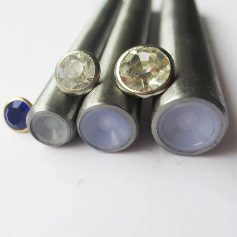 Soft Rubber Rhinestone Inlay Rivets Cap Stud Protect Installation Tool ...