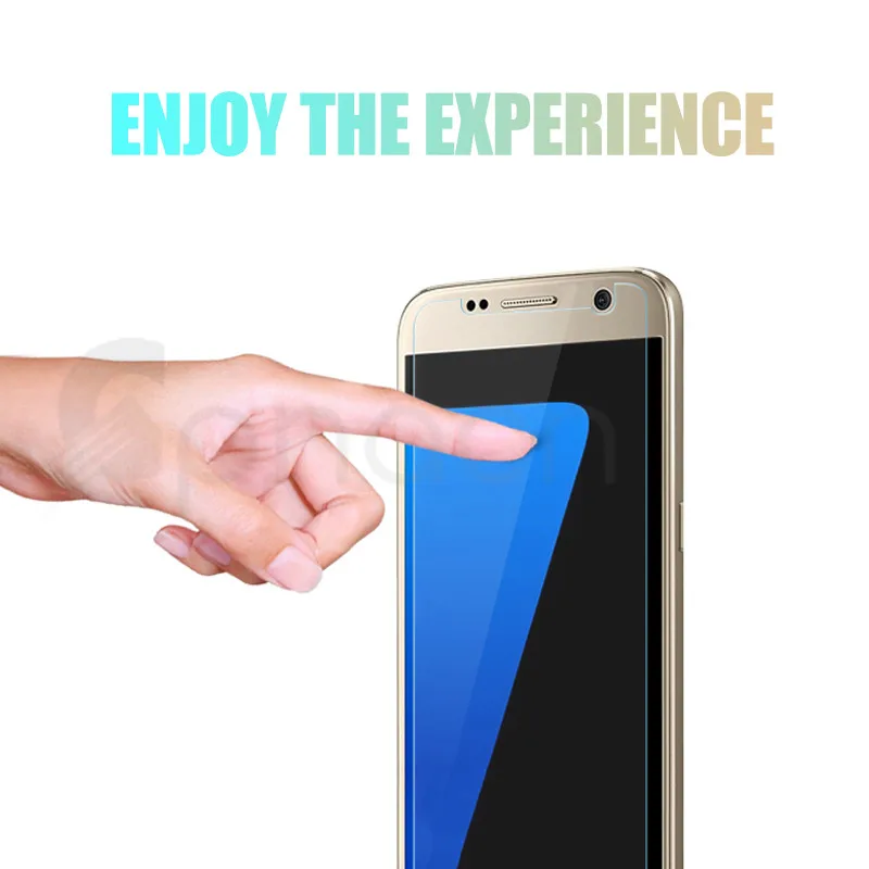 Закаленное стекло 9H для samsung Galaxy S7 S6 S5 S4 S3 mini samsung Note 5 4 3 Защитная пленка ...