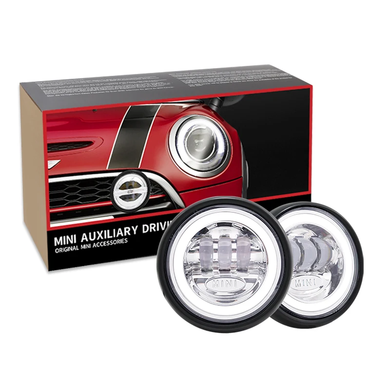 Angel Eyes LED Rally Driving Light Front Bumper Lamp For MINI F55/F56 ...