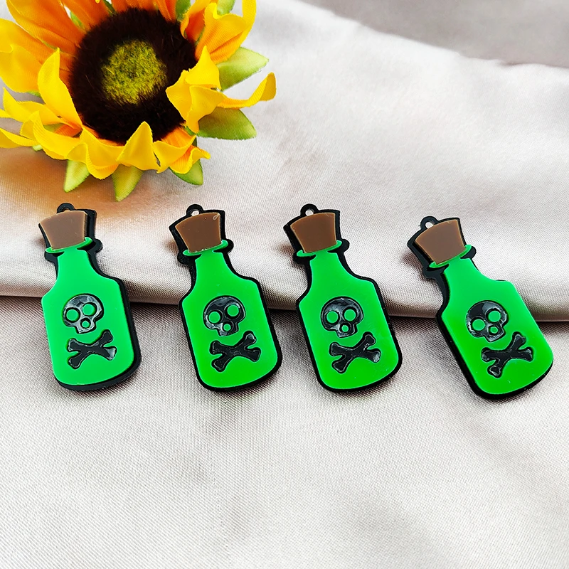 Green Poison Bottle