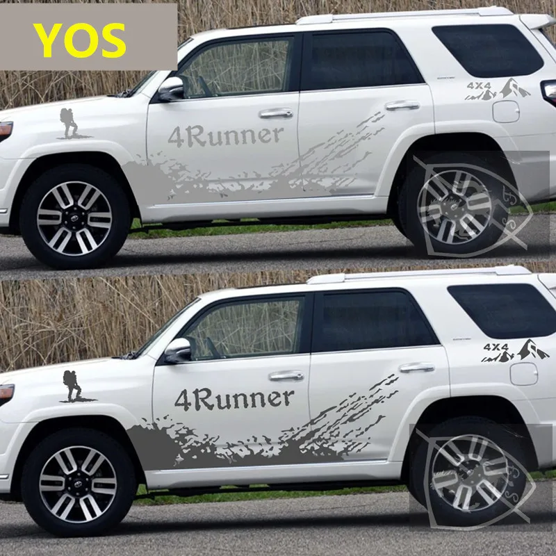 New Car Stickers For Toyota 4runner Door Body Exterior Decoration ...