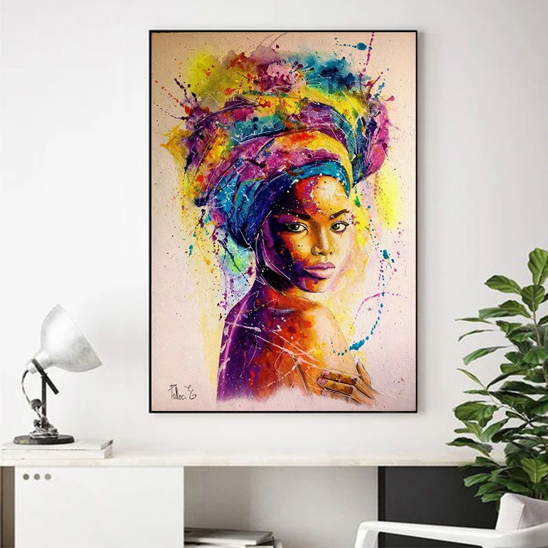 Colorful Paintings Of Women