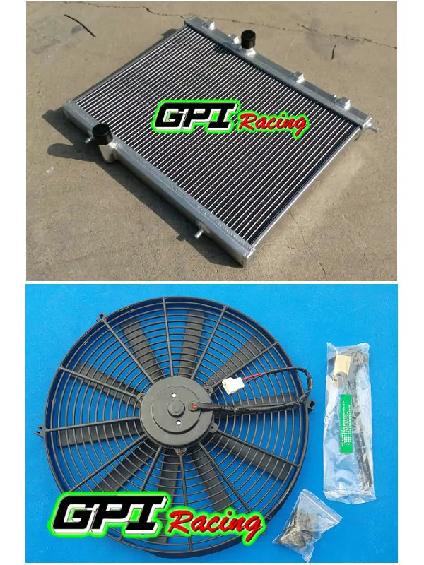 Aluminum Radiator For Peugeot 206 Gti/rc 180 1999-2008 00 01 02 03 04 ...