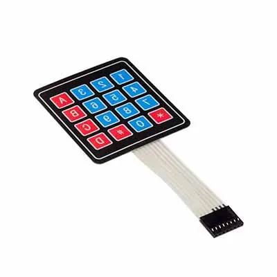 A12 Matrix Membrane Keypad 16 Key (4x4)|Integrated Circuits| - AliExpress