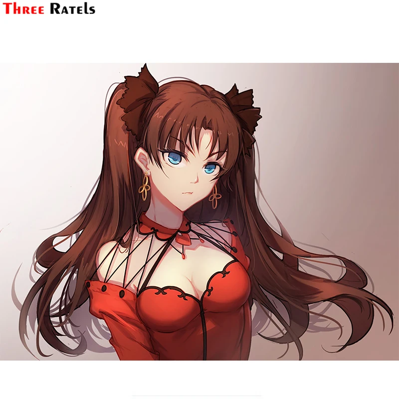 代購代標第一品牌－樂淘letao－Three Ratels 【8cm】×2枚 セクシーアニメガール フェイトステイナイト 遠坂凛 Waifu サーブ アクセサリー (N2253）