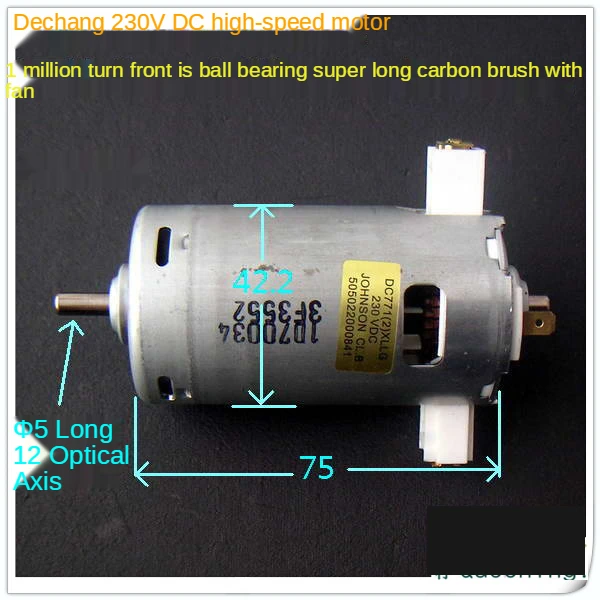 230V Spindle Motor 10000rpm 100W High Speed Bench Drill Grinding ...