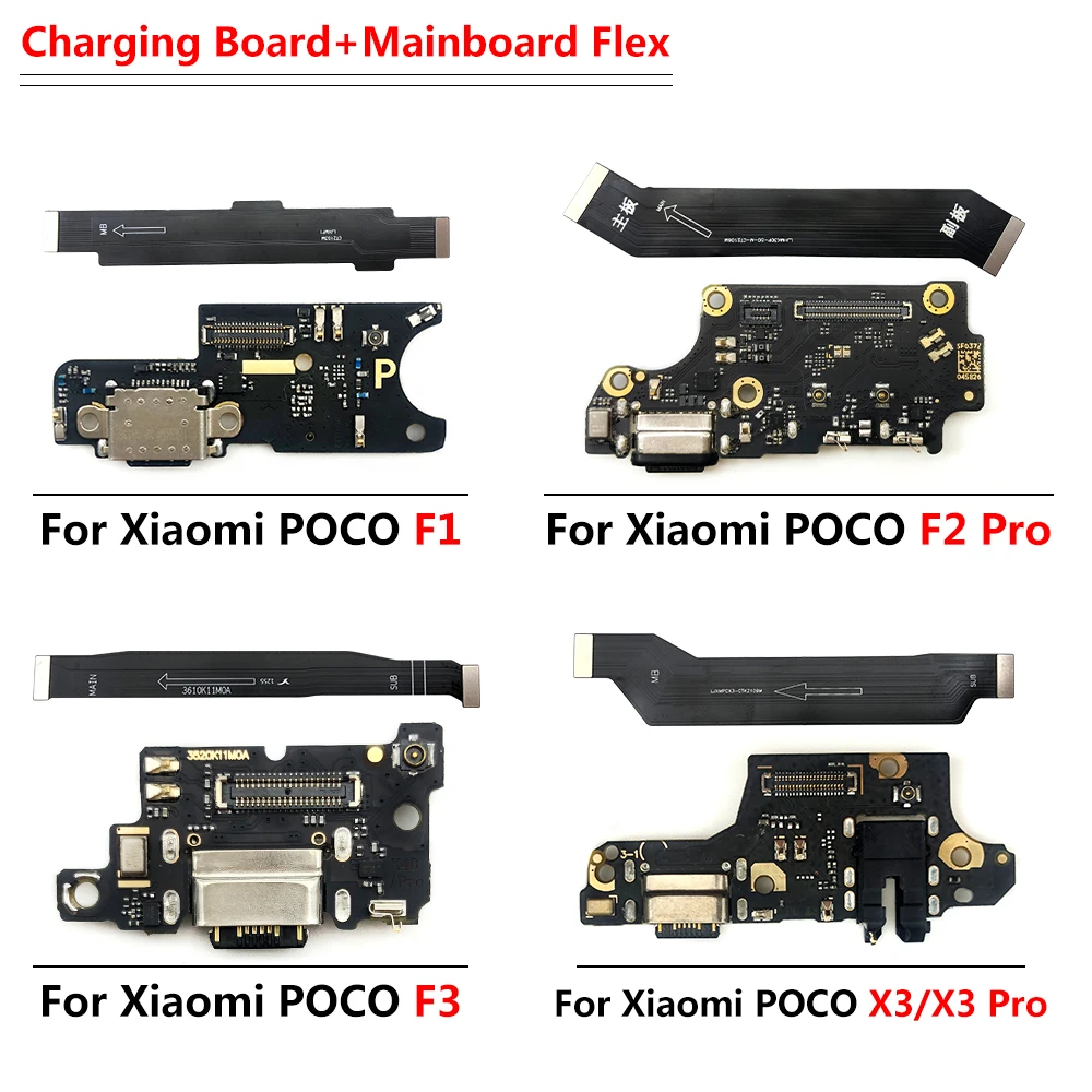 Charger Board Flex For Xiaomi Poco F2 Pro F1 F3 X3 Pro Usb Port ...