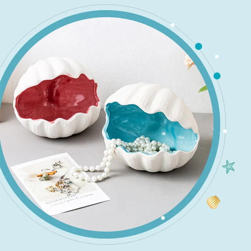 Art de la Table,Rangement de conques en céramique,coquillages de mer ...