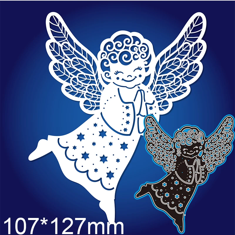 Christmas Angel Stencil