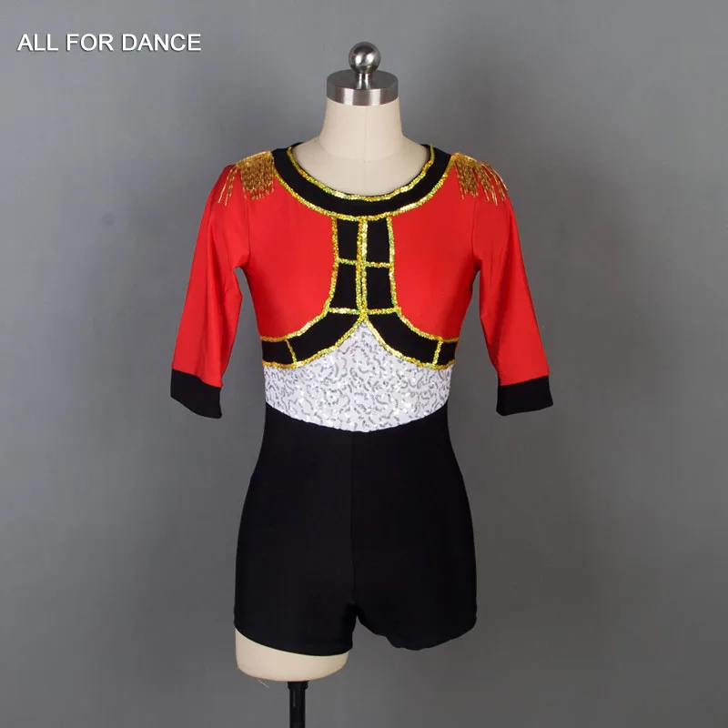 Child And Adult Jazz & Tap Dance Costume Mid Length Short Sleeve With ...