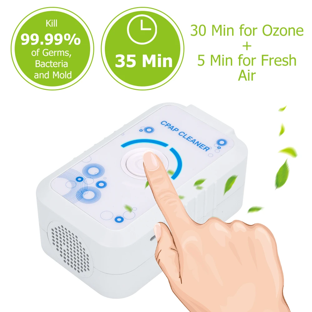 CPAP Ozone Generator Cleaner Ventilation Disinfector Sterilizer Air ...