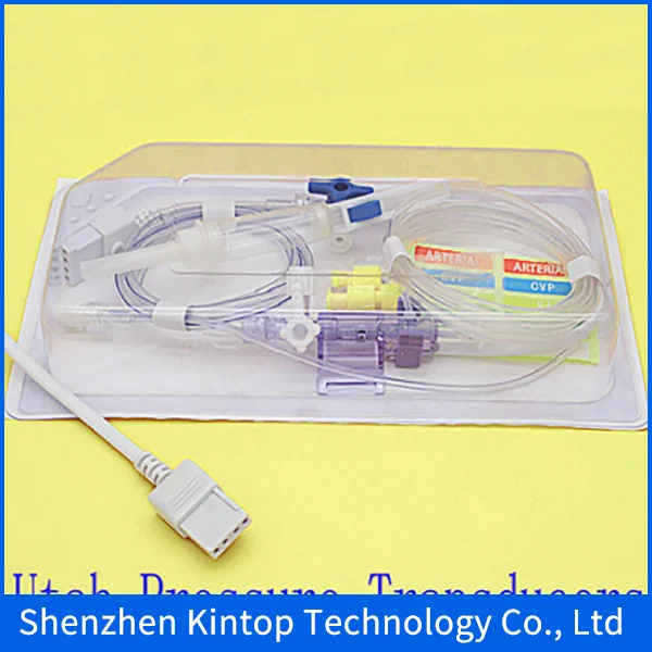 10ชิ้น/ล็อตใช้งานร่วมกับใหม่คุณภาพสูง! Biolight 4pin สาย IBP,IBP Sensor ...