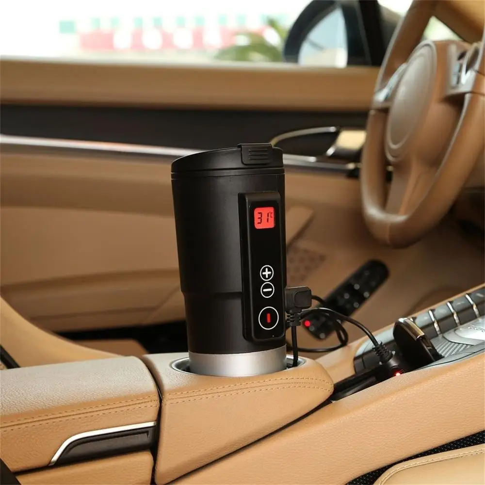 Car Heating Cup Temperature Adjustable Thermos Mug | Intelligent Car ...