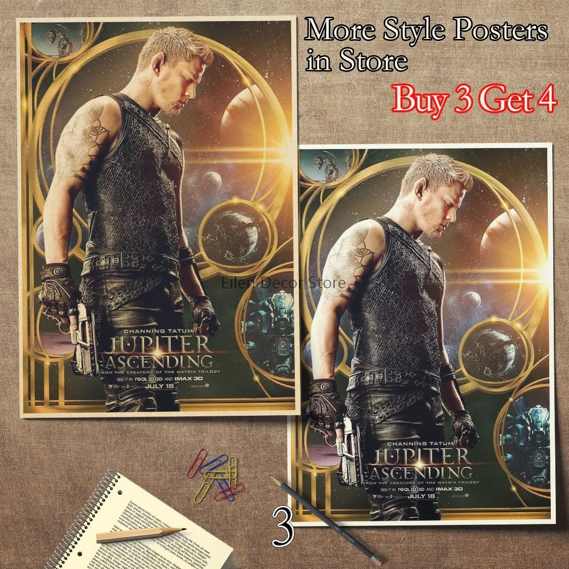 Jupiter Ascending Movie Poster