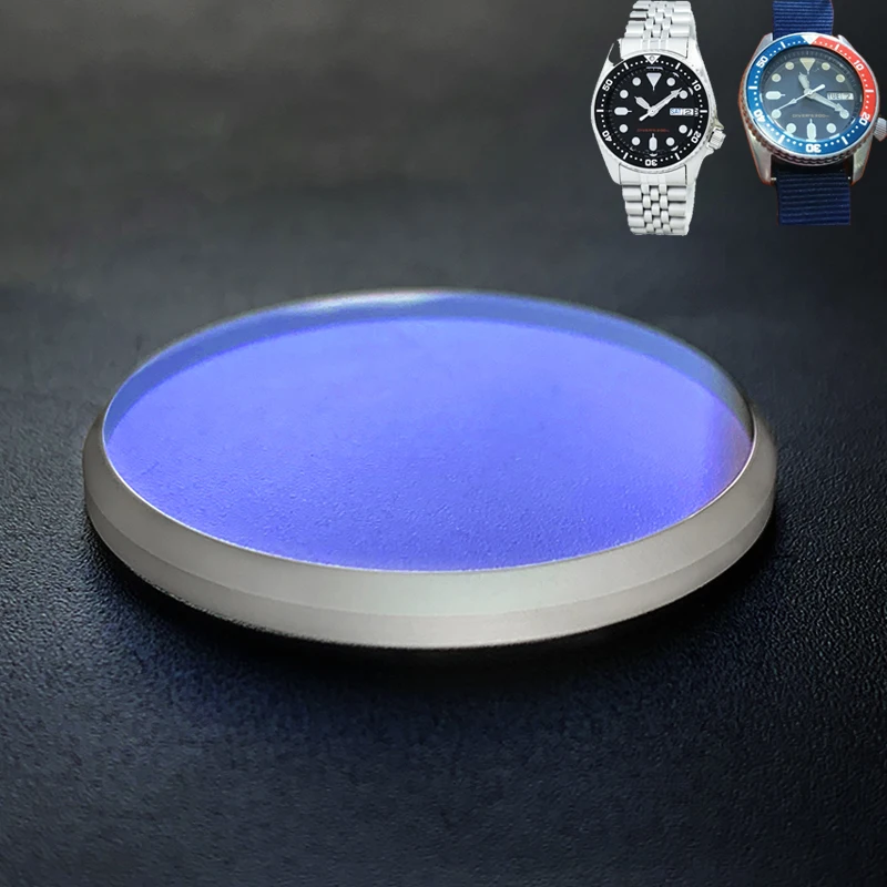 Sapphire Watch Glass For Seiko Skx013 Watch partl with Blue AR Coating ...