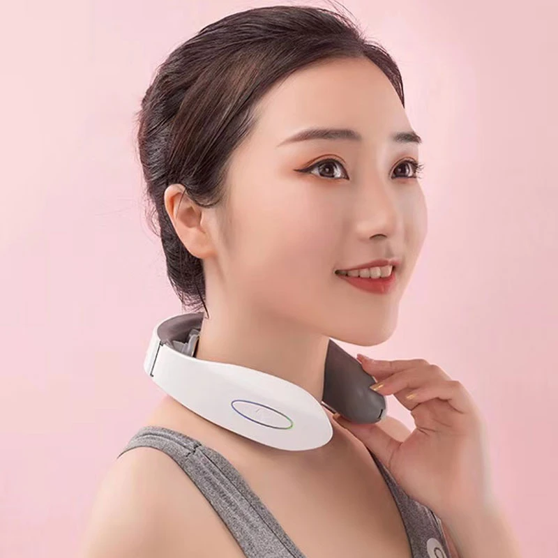 USB Rechargeable Cervical Vertebra Massager Health Care Relaxation Neck ...